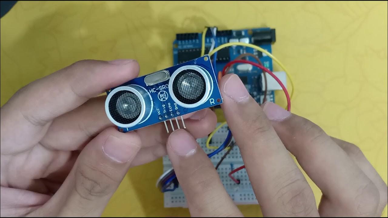 Penjelasan sensor HC-SR04 (Sensor Ultrasonik) - YouTube