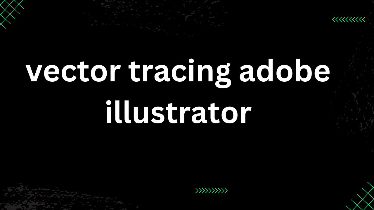 vector tracing from image in illustrator || pen tool tracing - YouTube