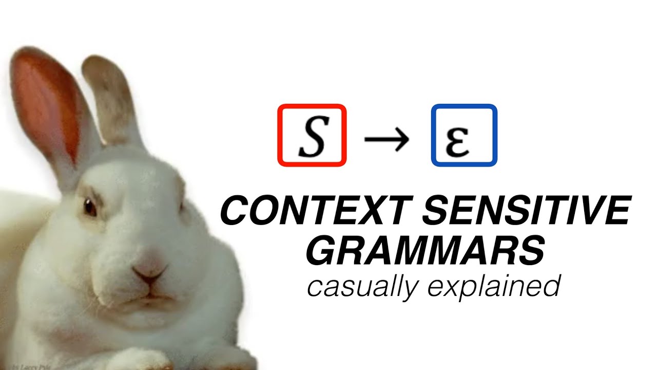 Context Sensitive Grammars - Casually Explained - YouTube