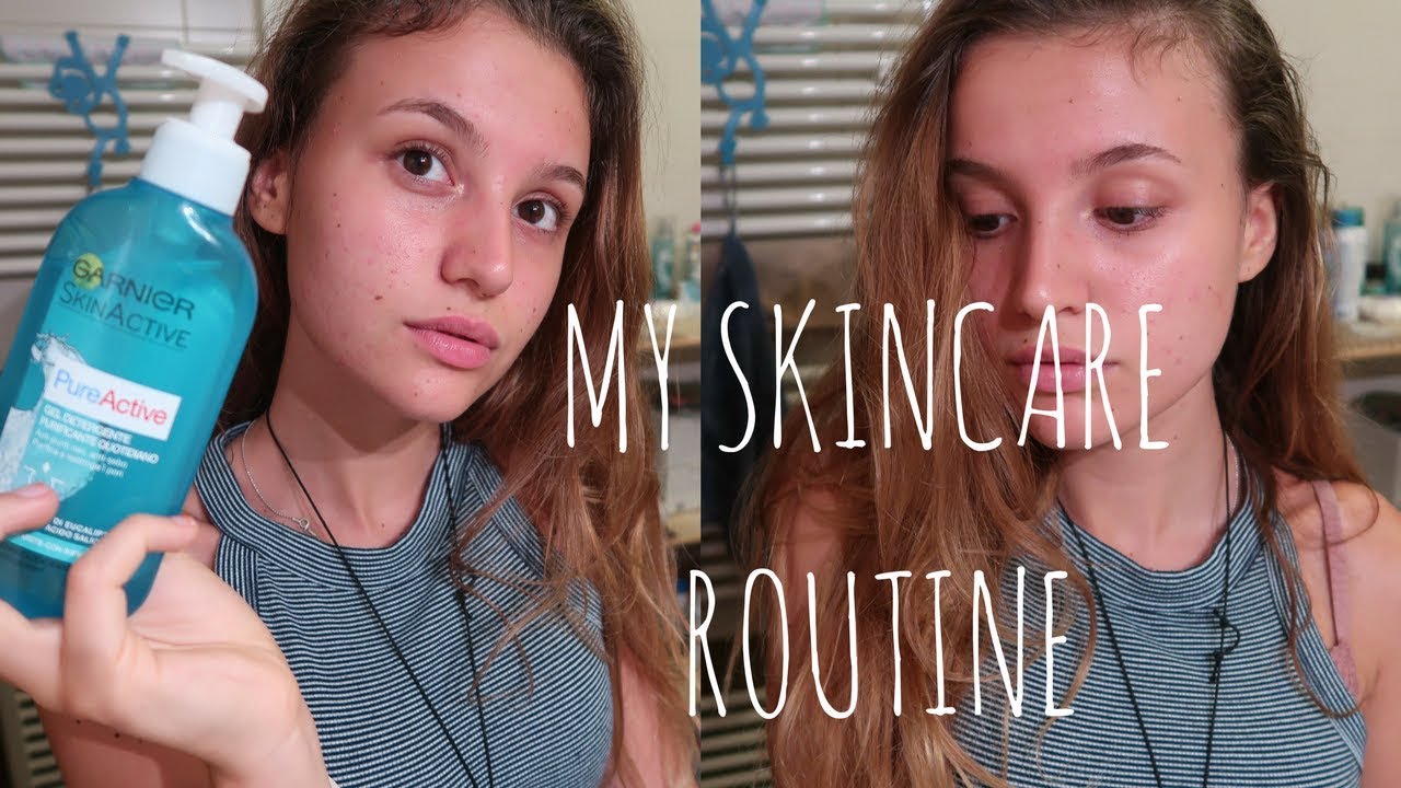 //MY SKINCARE ROUTINE 2017//OILY SKIN - YouTube
