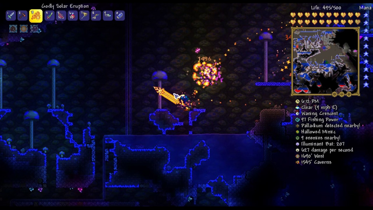 Terraria (The Hunt for a Truffle Worm) - YouTube