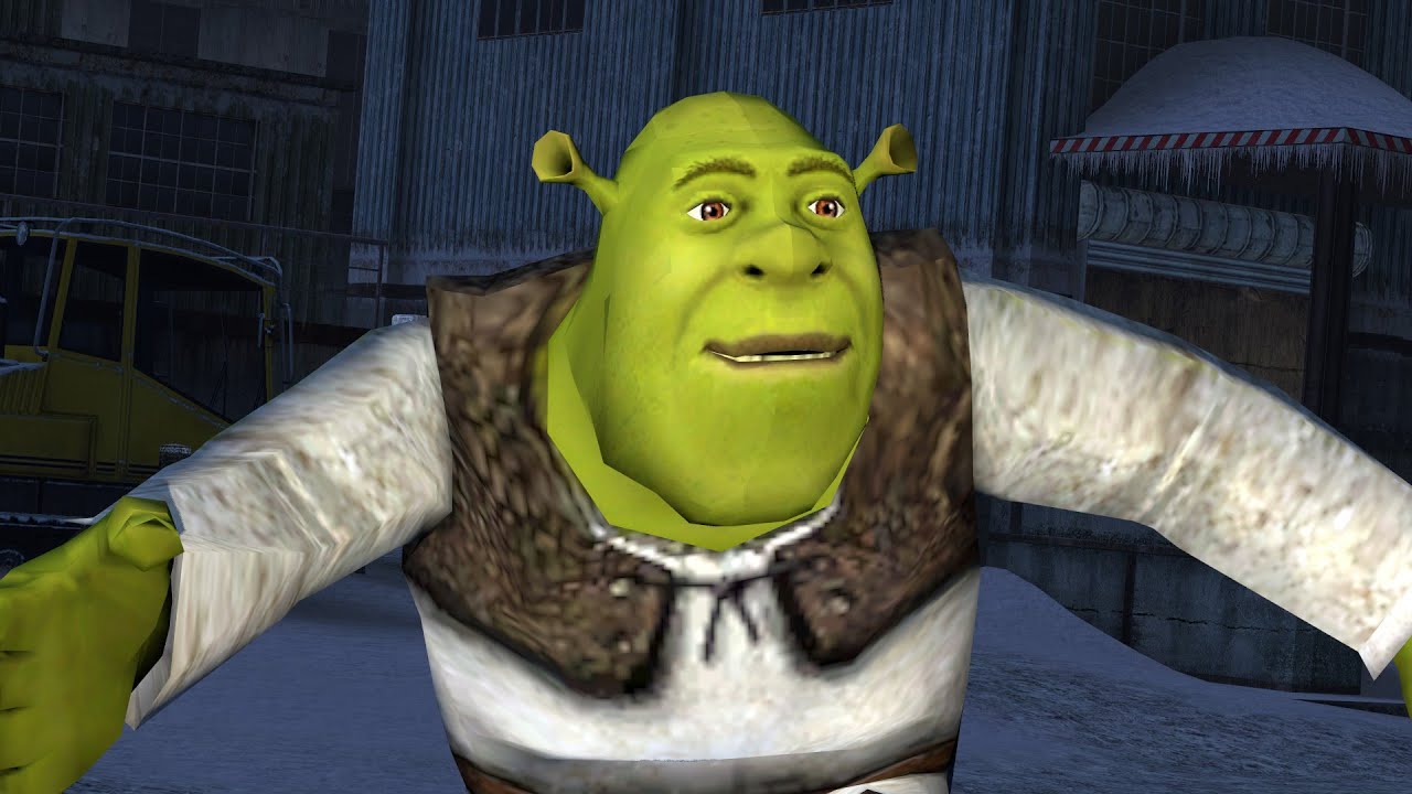 RUNNING AWAY FROM FASTEST SHREK - YouTube