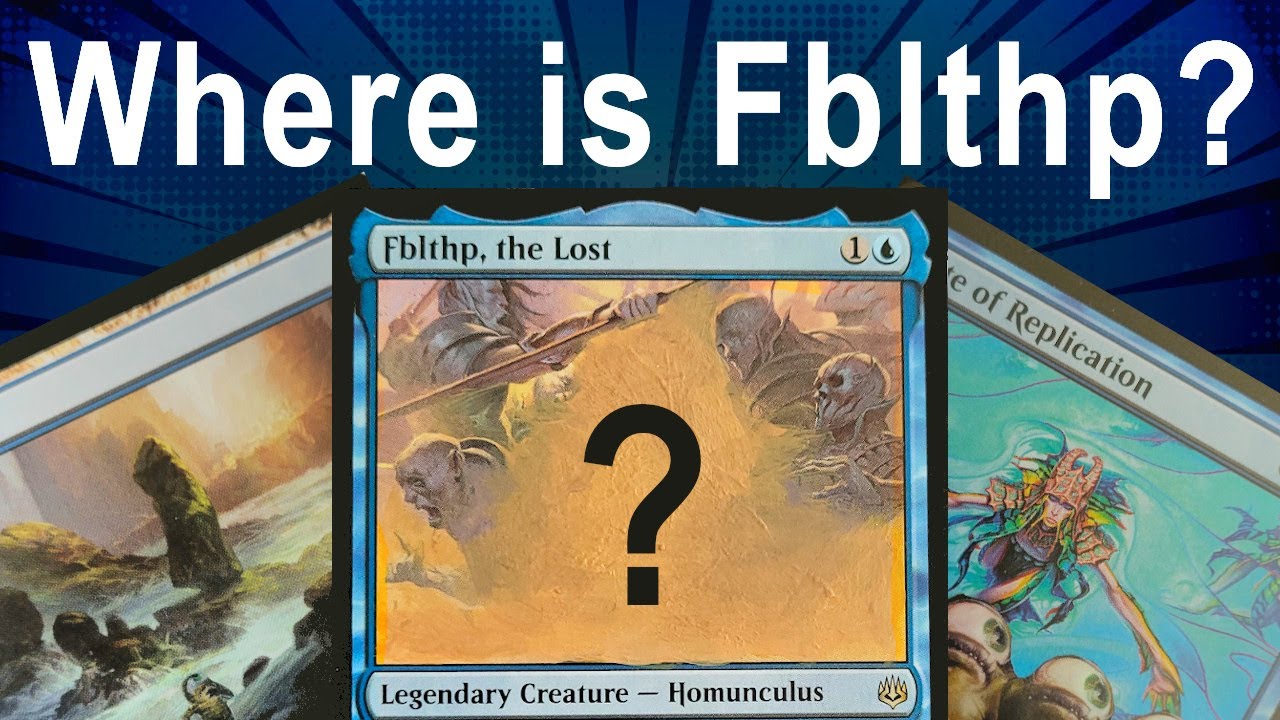 Where is FBLTHP?! Building a 100% altered art Fblthp the Lost Commander ...
