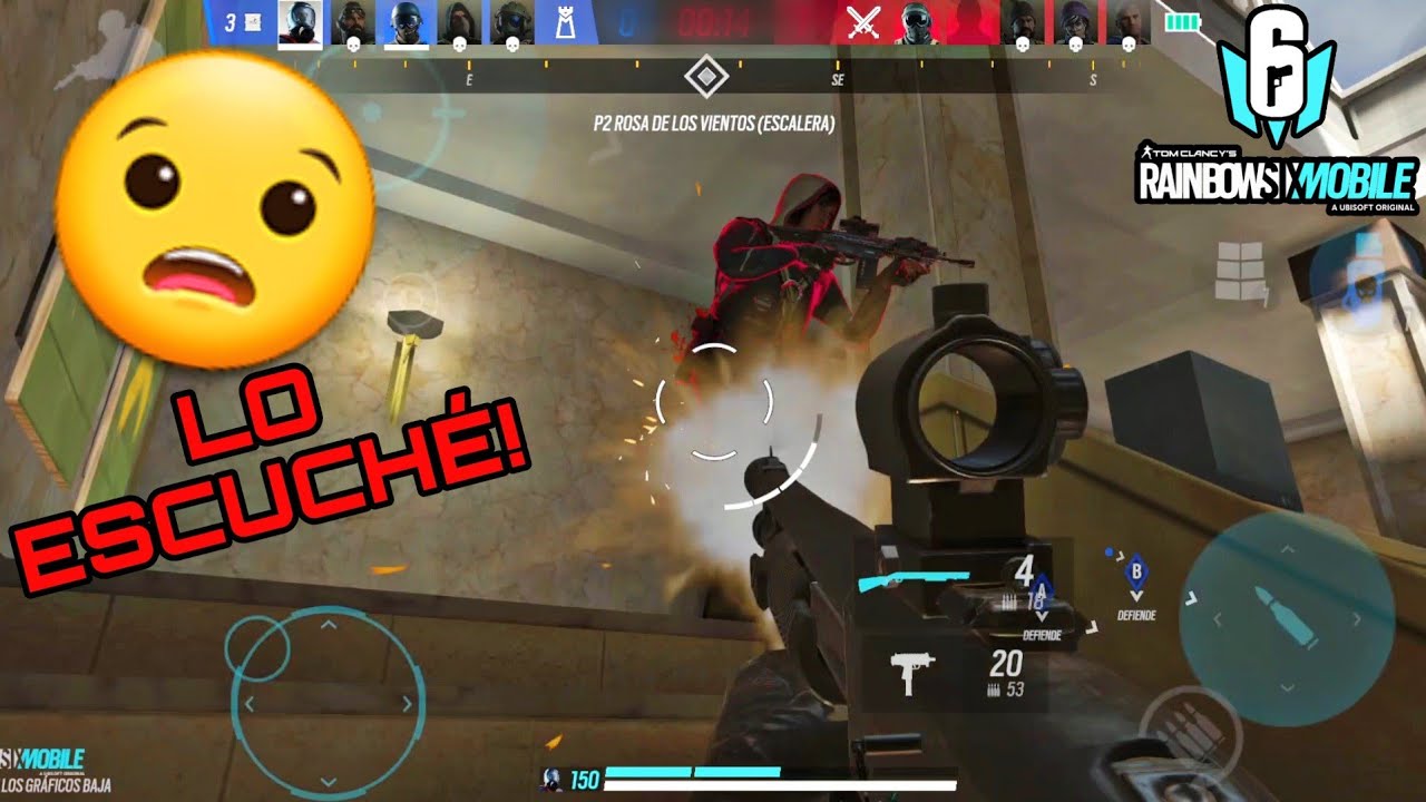 El SONIDO es MUY IMPORTANTE 😲😬 Rainbow Six Mobile R6M - YouTube