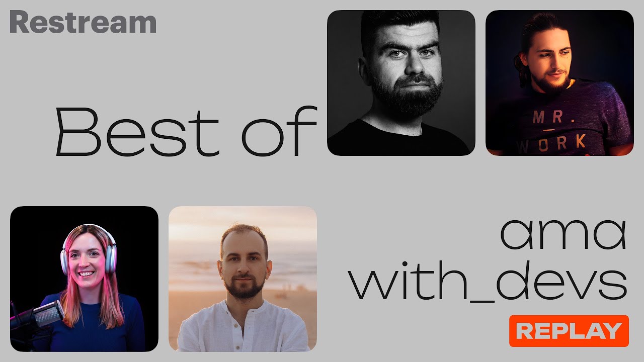 Best of Live AMA: Ask Restream Devs Anything - YouTube