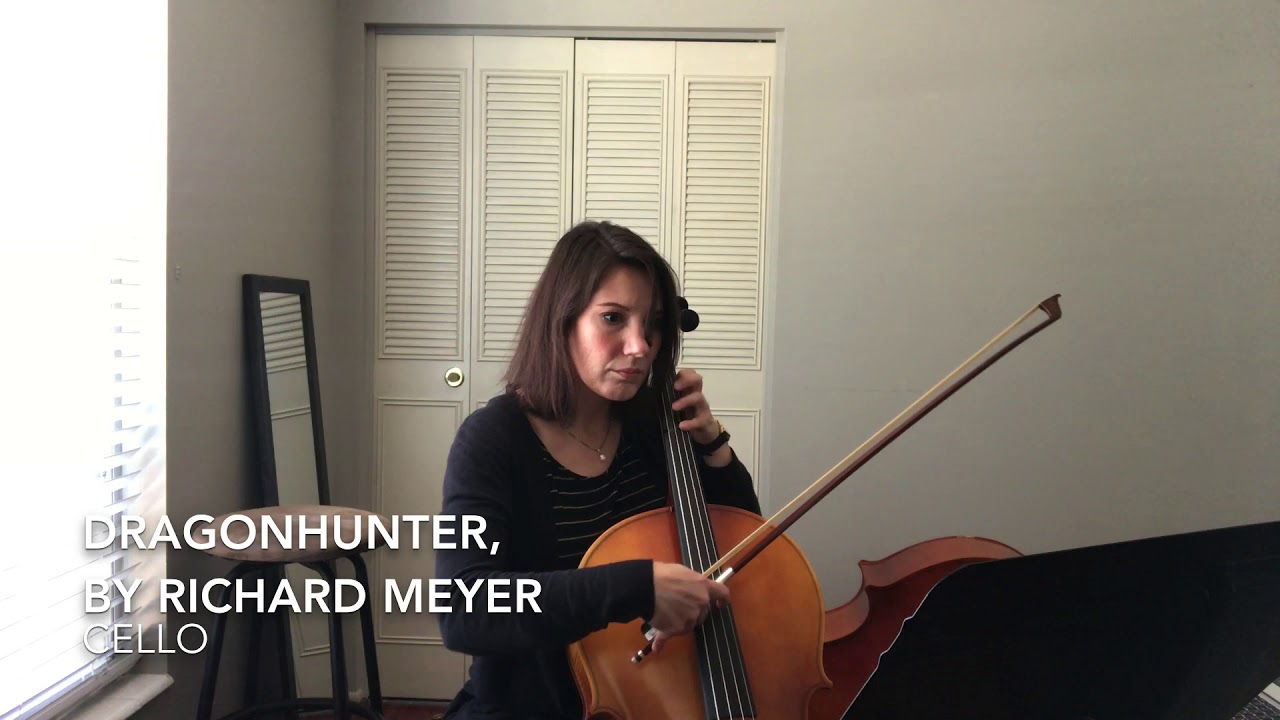 Dragonhunter, by Richard Meyer - Cello Practice Track - YouTube