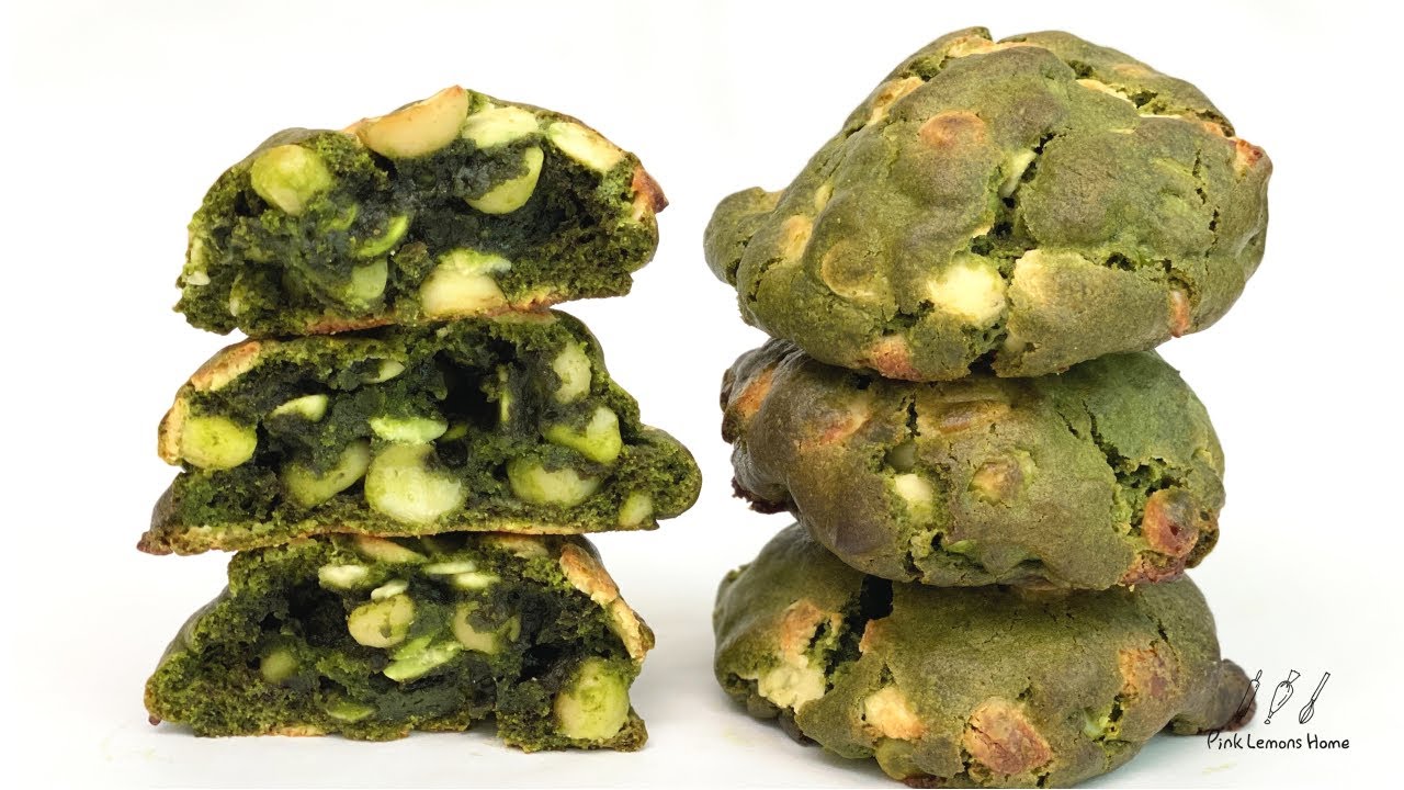 누구나 대성공 ️ 말차르뱅쿠키 만들기 👍🏻 인기최고 르뱅쿠키 | Levain Cookie Recipe | Matcha White ...