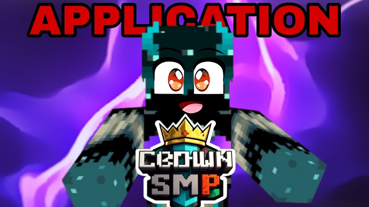 MY APPLICATION FOR JOIN CROWN SMP #minecraft #crownsmps1 @Jartexgaming ...