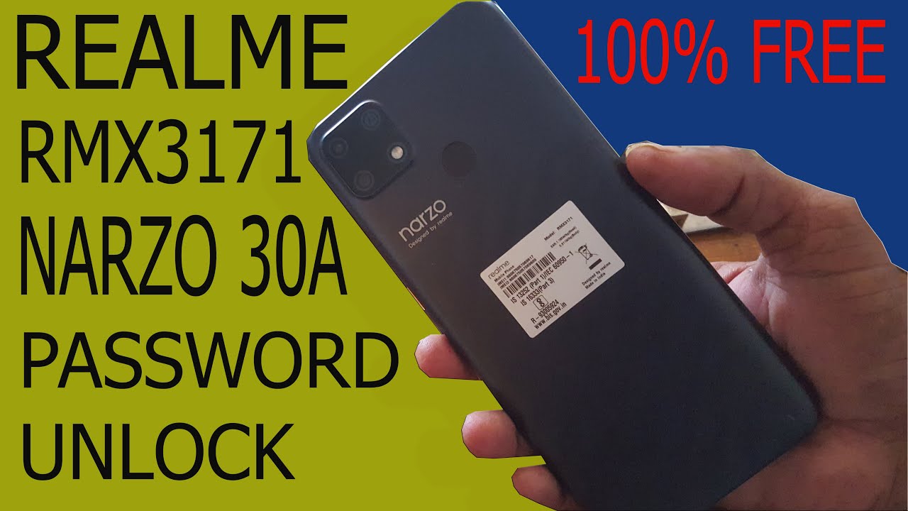 REALME RMX3171 REALME NARZO 30 A PASSWORD UNLOCK - YouTube