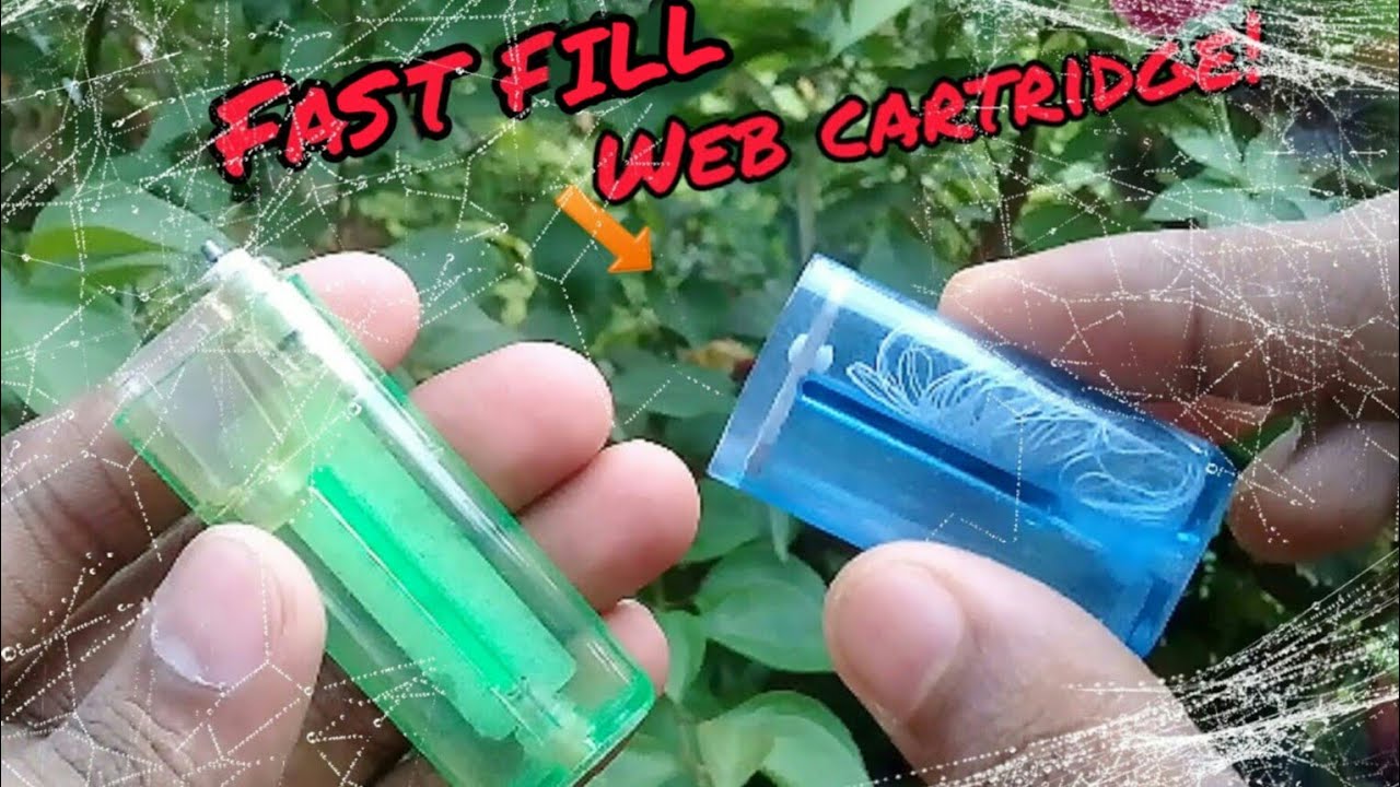 🕸spider man's very Fast fill web cartridge |kerala most first ...