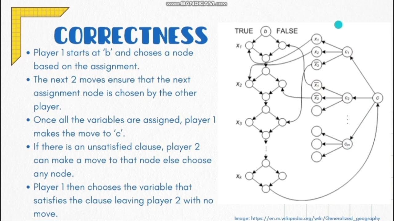 Generalized Geography in PSPACE-Complete - YouTube