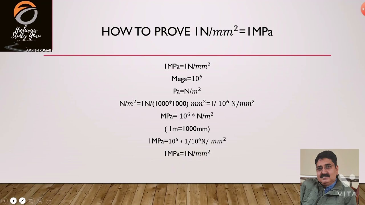 How to prove 1N/mm²=1MPa | How can we calculate rate of loading of ...