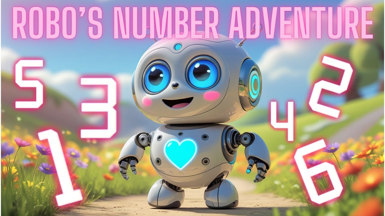 Robo's Fun Number Learning Adventure! | Count 1-10| Number Song - YouTube
