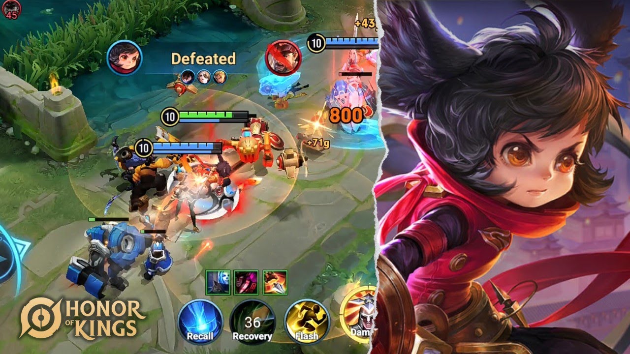 Honor of Kings: Fang Gameplay - YouTube