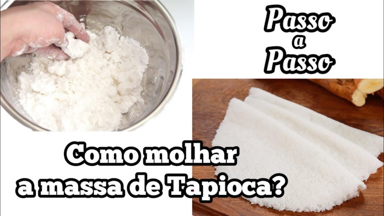 Como molhar a massa de Tapioca? Passo a Passo! #receitas #passoapasso # ...