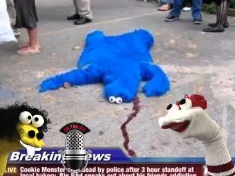 Cookie Monster Dead - YouTube