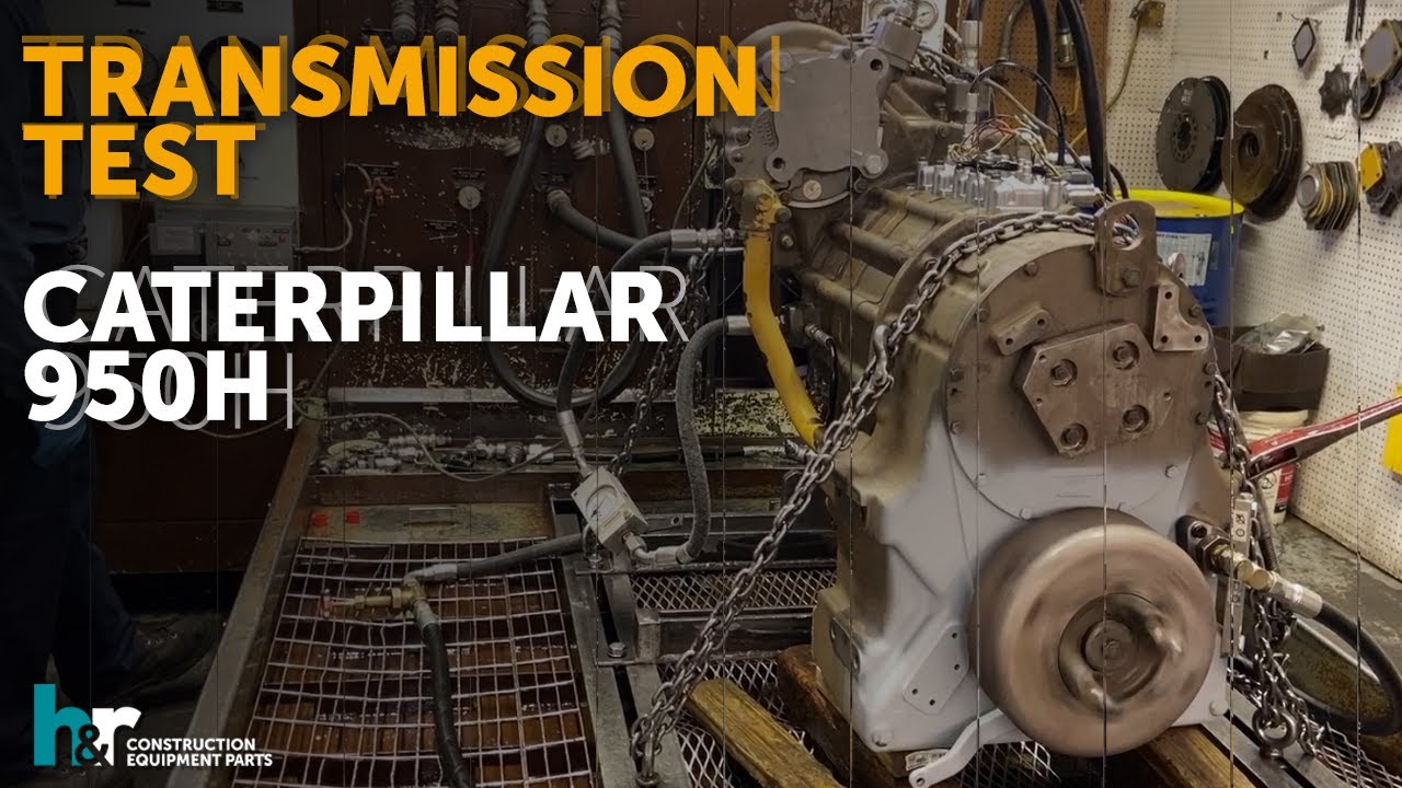 CAT 950H - Transmission Test - YouTube