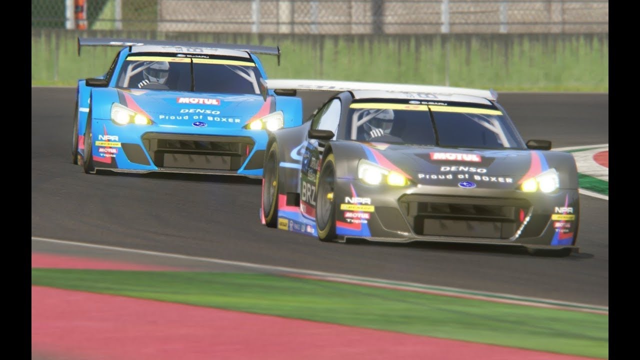 Battle Subaru BRZ GT300 2012 at Imola - YouTube