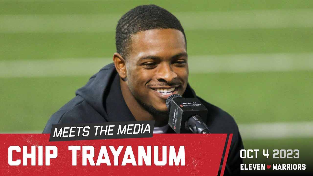 Chip Trayanum talks about scoring the game-winning TD against Notre ...