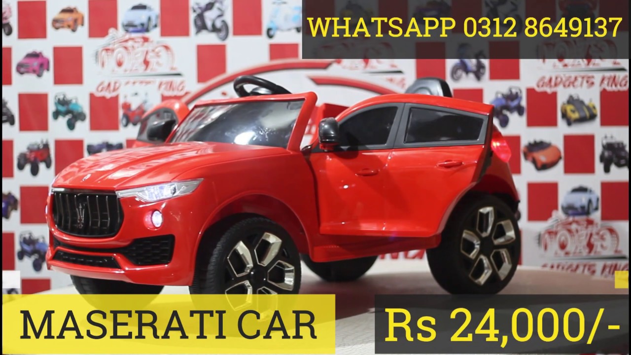 Marsati Ride On Car - YouTube