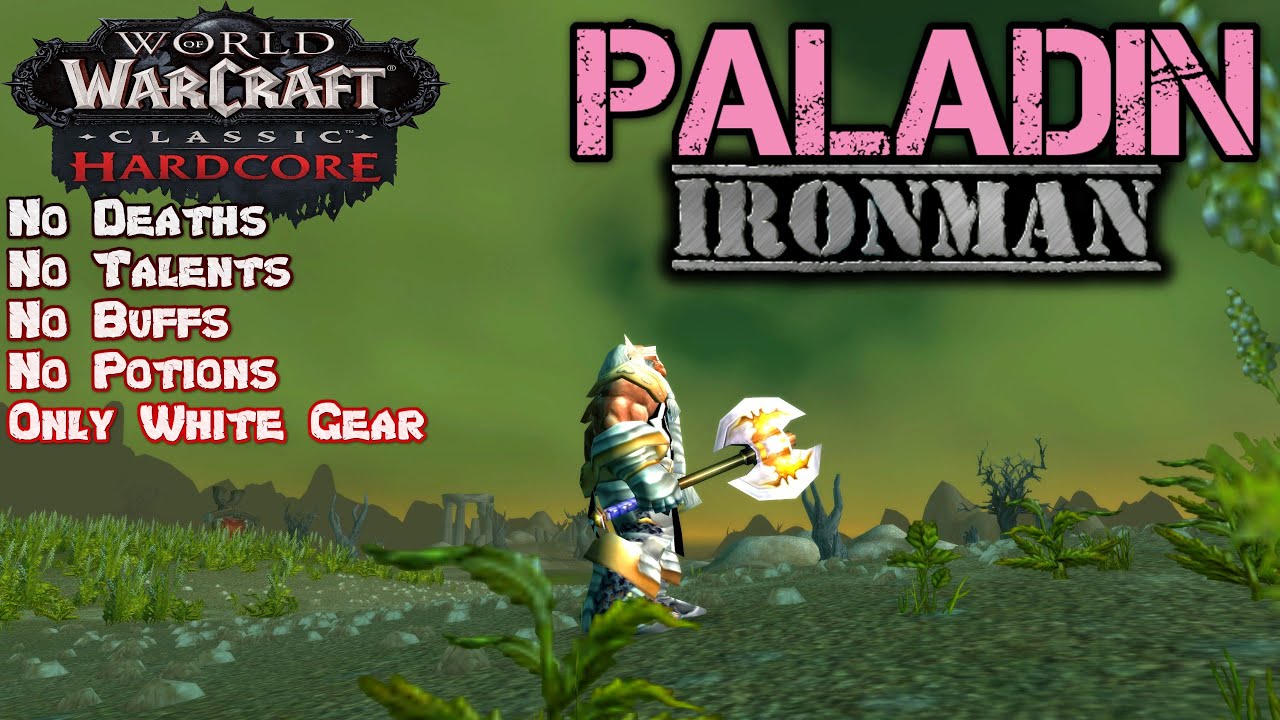 Battle Axe - The Ironman Challenge - Dwarf Paladin - Classic Warcraft ...