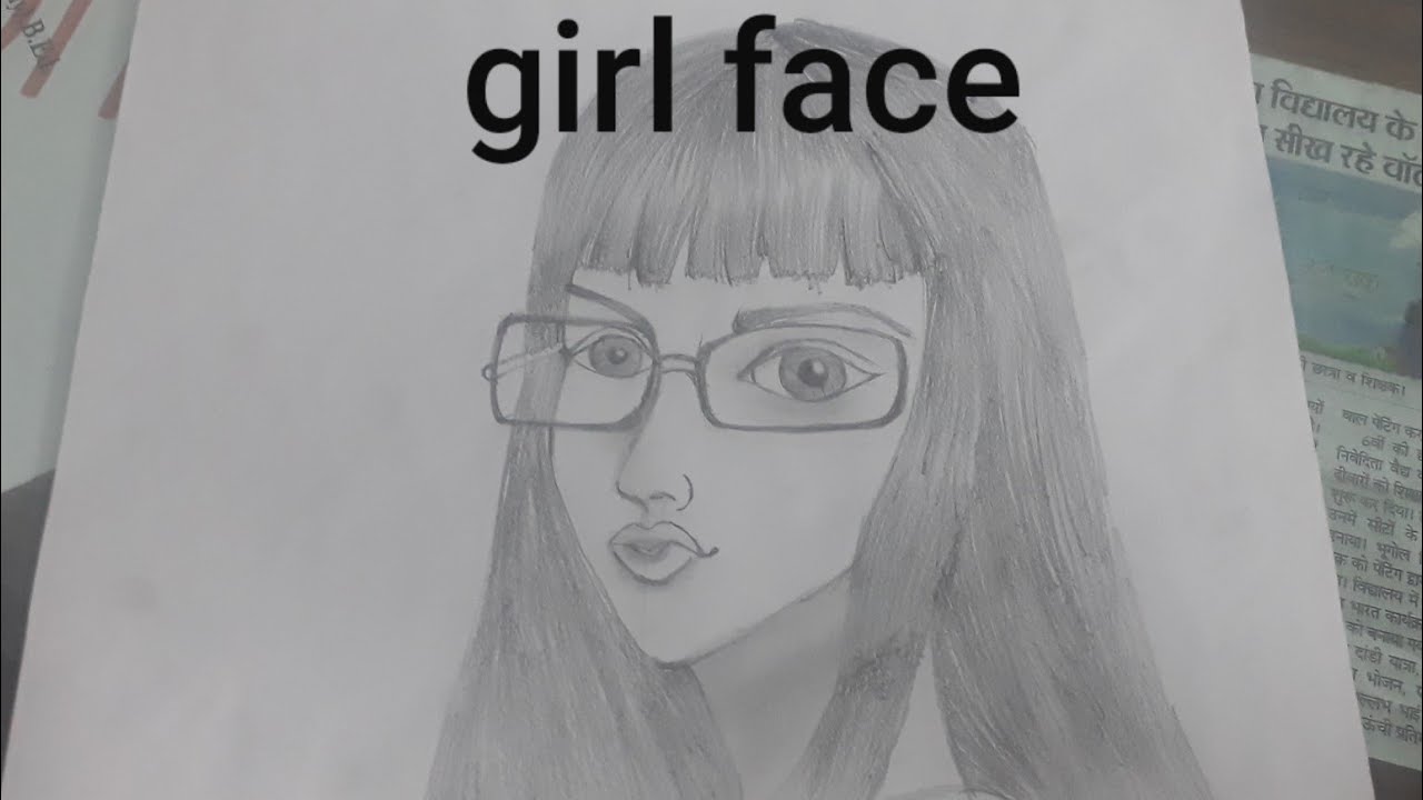 Gig face drawing step by step - YouTube