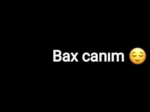 #Elçin..Bax canım😌👀❤Whatsapp üçün qara yazılı videolar..Status üçün Maraqlı videolar..