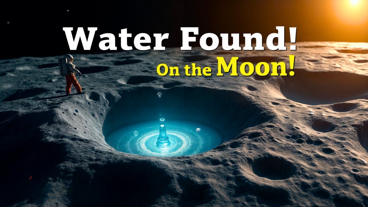 Water Found on the Moon in Sunlit Craters – Here’s How! - YouTube