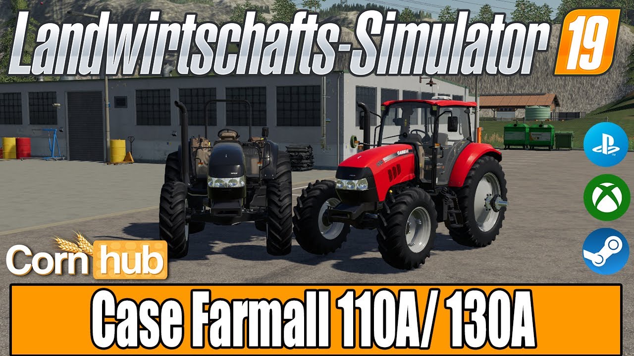 LS19 Modvorstellung - Case Farmall 110A / 130A - LS19 Mods - YouTube
