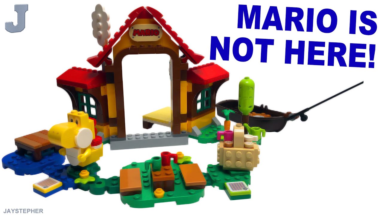 LEGO Super Mario 2023 Picnic At Mario's House 71422 Unboxing & Review ...