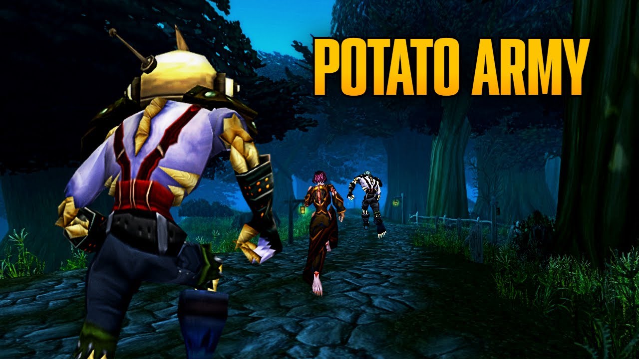 LA POTATO ARMY EN BOSQUE DEL OCASO 💀 | LAS AVENTURAS DE PATATON EN ...