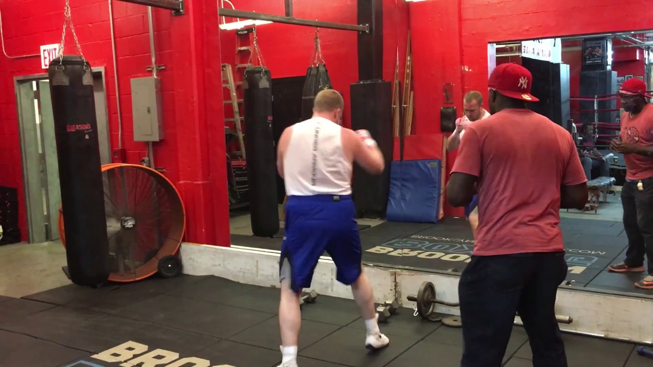 Training at Gleasons gym NYC 2017 - YouTube