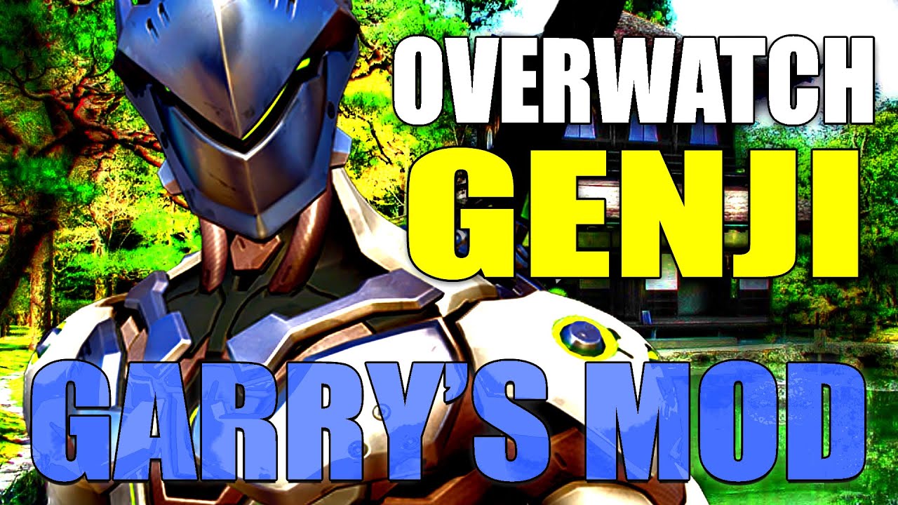 Gmod SWORDS & SMGS Deathmatch w/ OVERWATCH Genji Mod! - YouTube