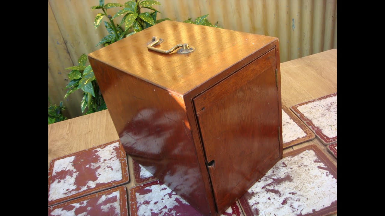 Vintage Old Antique Wooden Case For Sewing Machine Wilcox Willcox ...