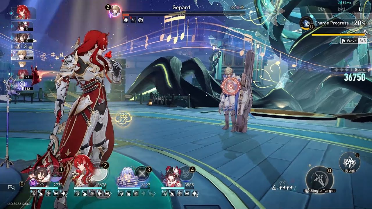 Worse than Jade? E0S0 Argenti 0 cycle 2.3 Pure Fiction Stage 4 [5 ...