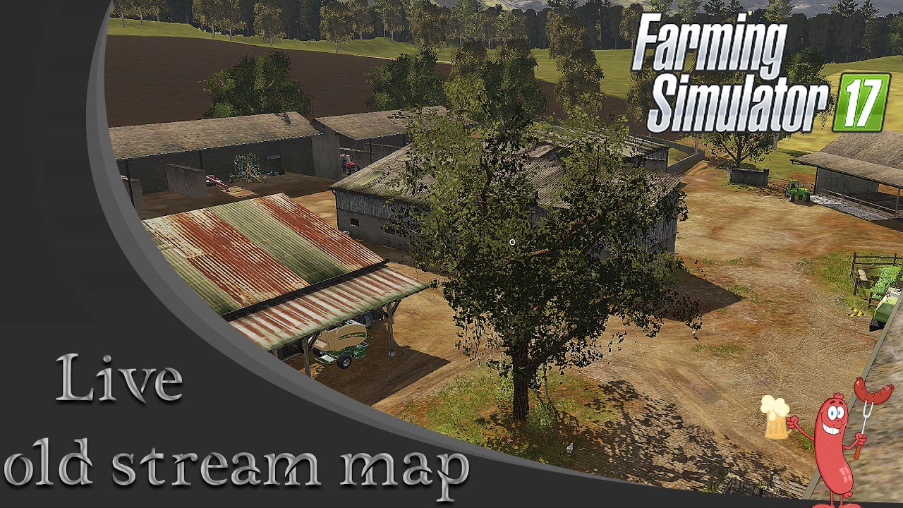 Farming Simulator 17-OLD STREAM MAP - YouTube