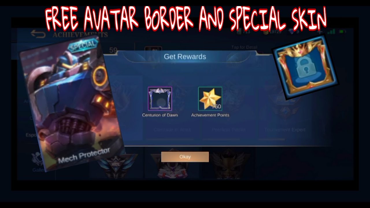 Free Avatar Border and Special Skin you didn't know - YouTube