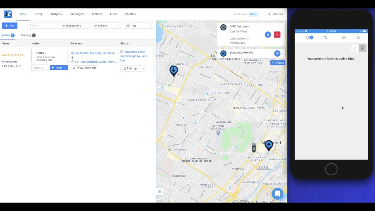 ShuttleControl Demo Video - YouTube