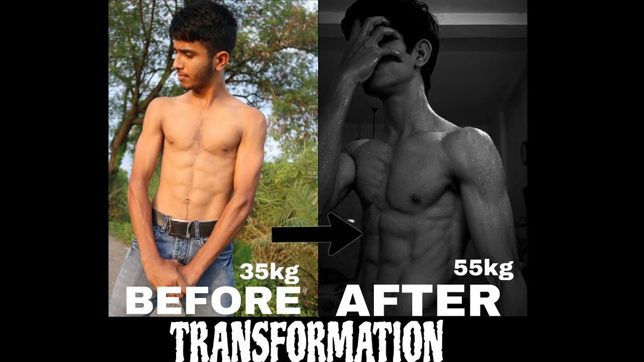 MY JOURNEY | NATURAL BODY TRANSFORMATION | WEIGHT 35KG TO 55 KG ...