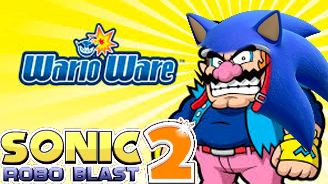 EL WARIO WARE EN ROBO BLAST - SONIC ROBO BLAST 2 - YouTube