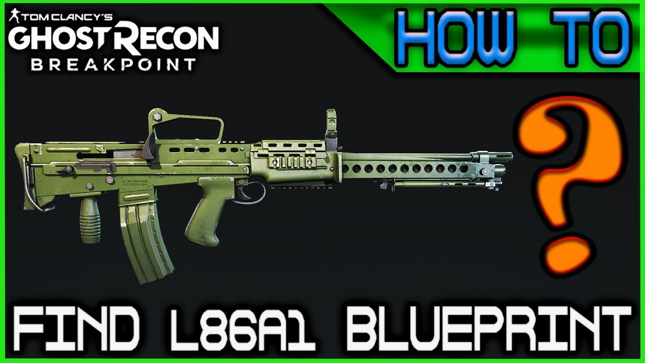 How to get the L86A1 Blueprint 🞔 No Commentary 🞔 Ghost Recon Breakpoint ...