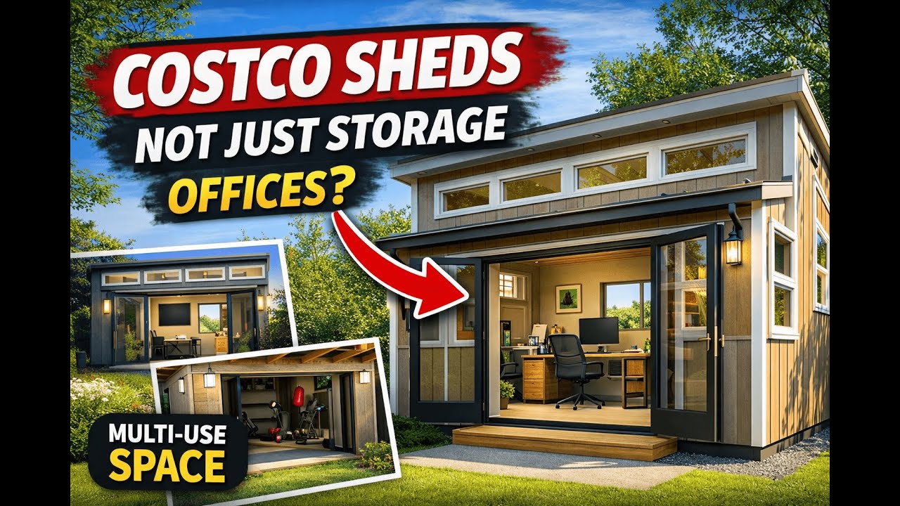 5 Costco Sheds That Can Be Offices, Gyms, or Garden Rooms (Not Just ...