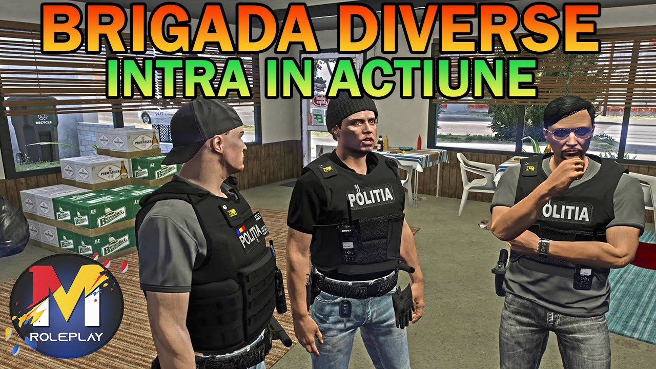 BRIGADA DIVERSE INTRA IN ACTIUNE -FIVEM - BD - GTA 5 - YouTube