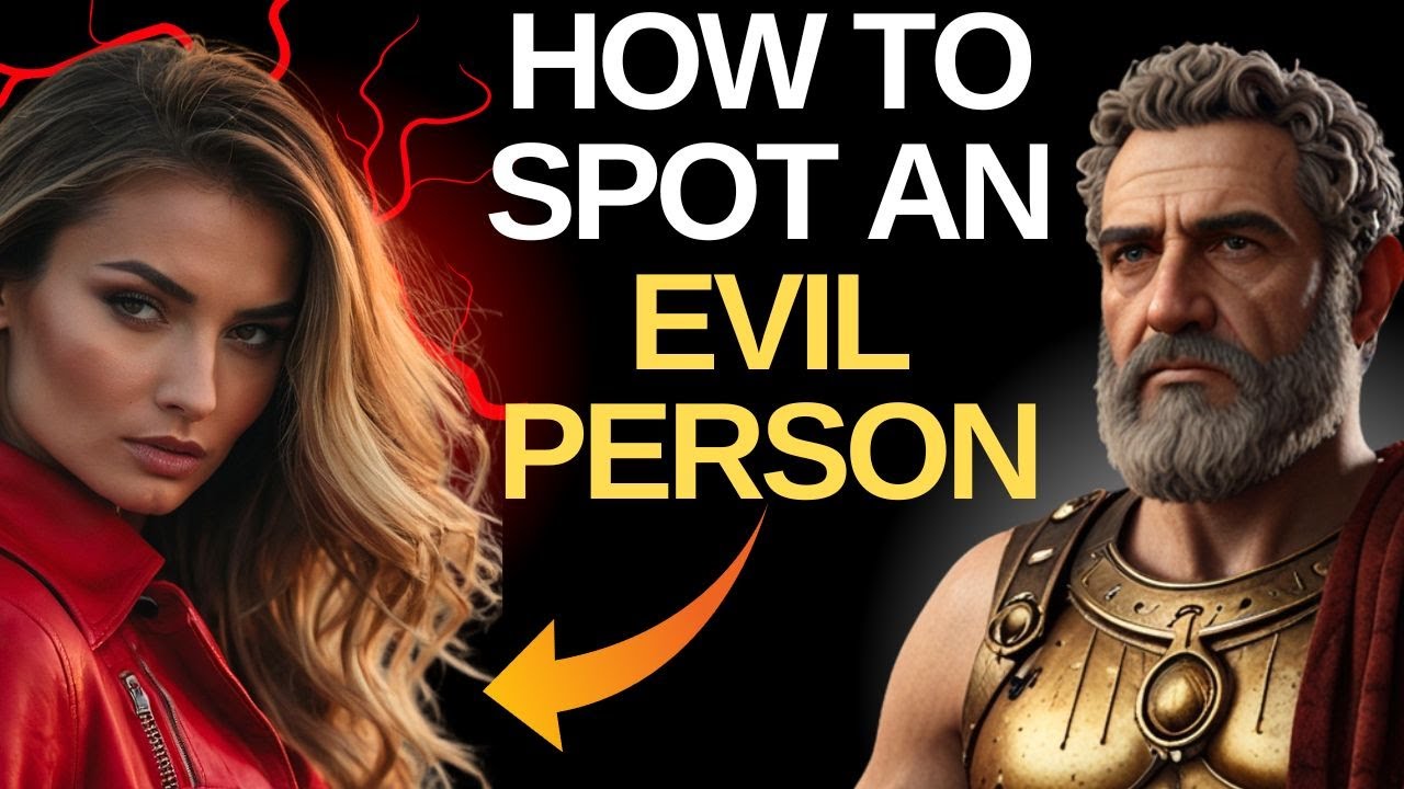 5 Signs You're Dealing With An Evil Person | Stoicism - YouTube