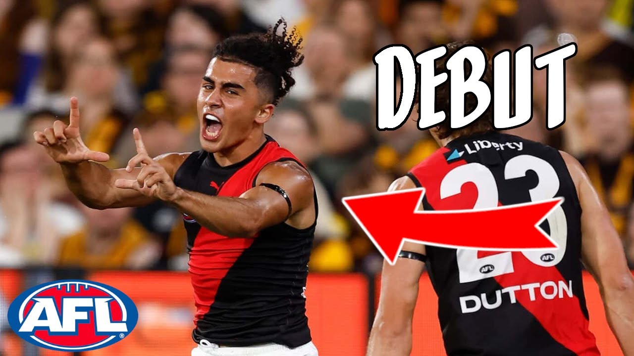 Isaac Kako Debut | Round 1 2025 AFL Highlights - YouTube