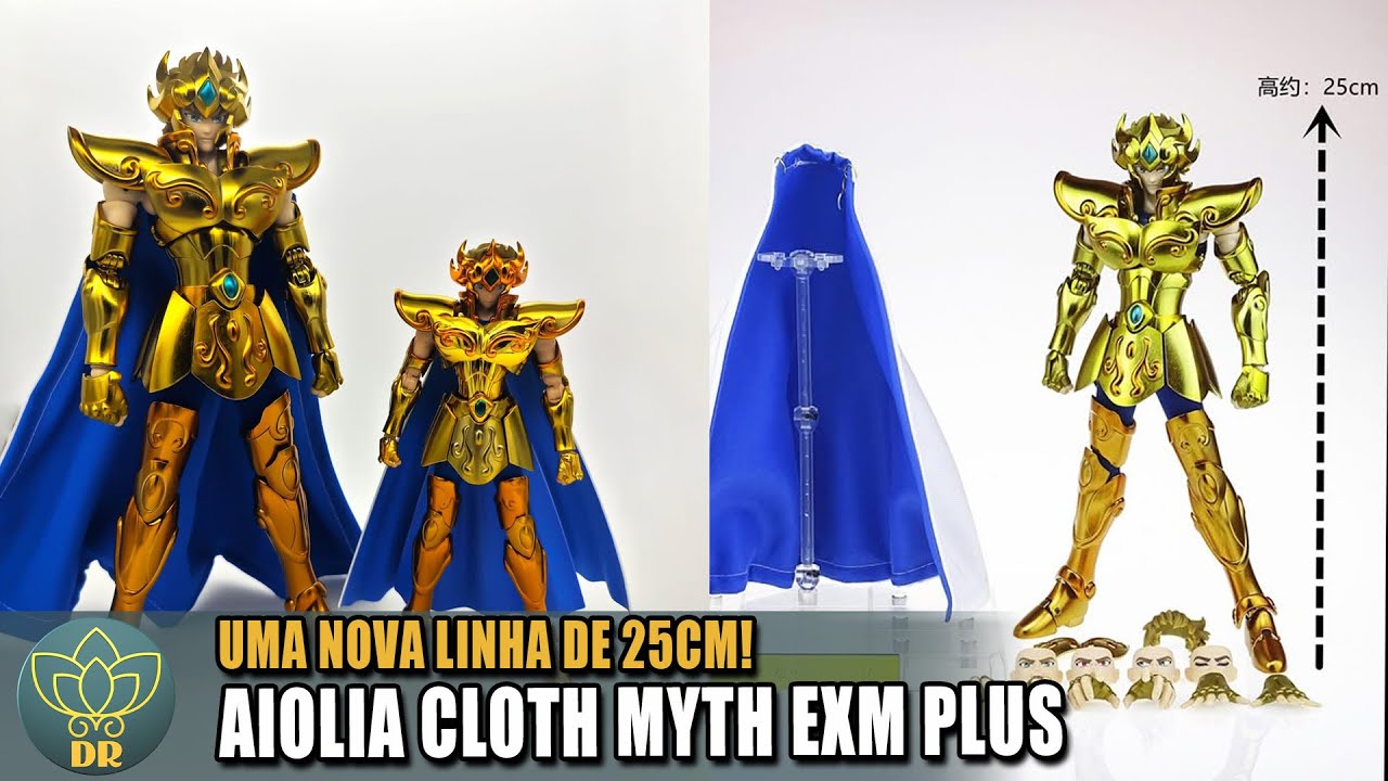 Uma nova linha de 25CM! Aiolia Cloth Myth EXM PLUS! - YouTube