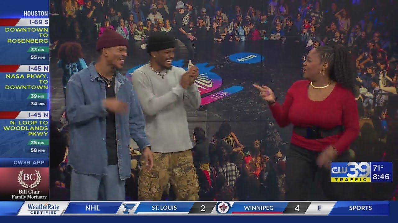 CW39 Red Bull "Dance Your Style" Dance Battle interview with Two Htown ...