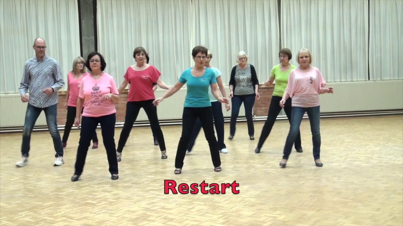 THE MOST BEAUTIFUL GIRL - Line Dance - YouTube