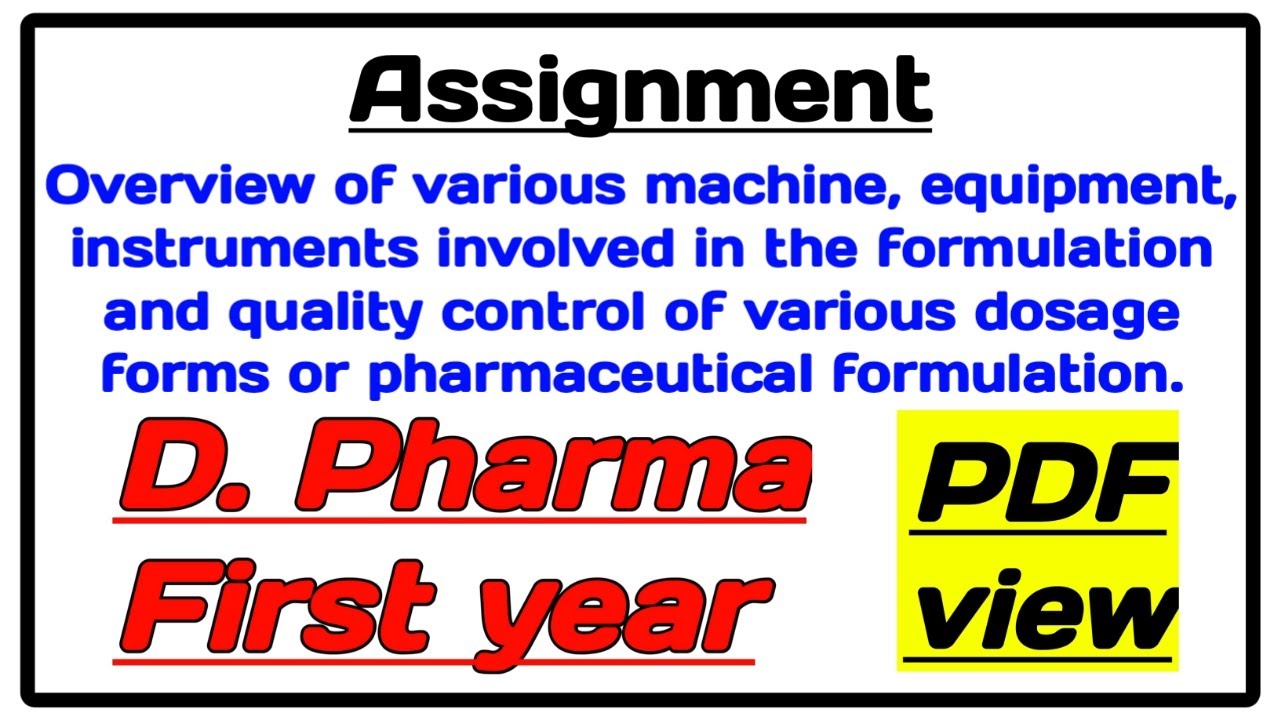 Overview of various machine equipment instrument involved in ...