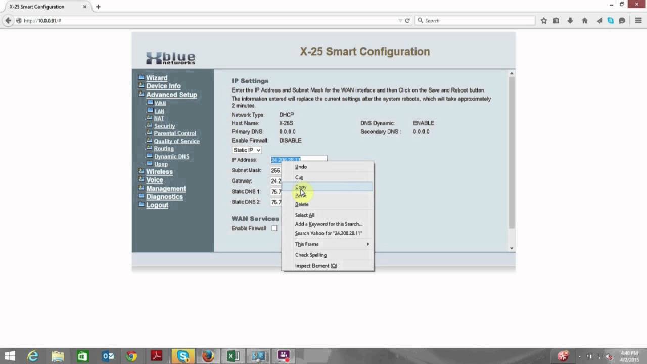Settings For XBLUE X25 and X50 Remote Extension Set-Up - YouTube